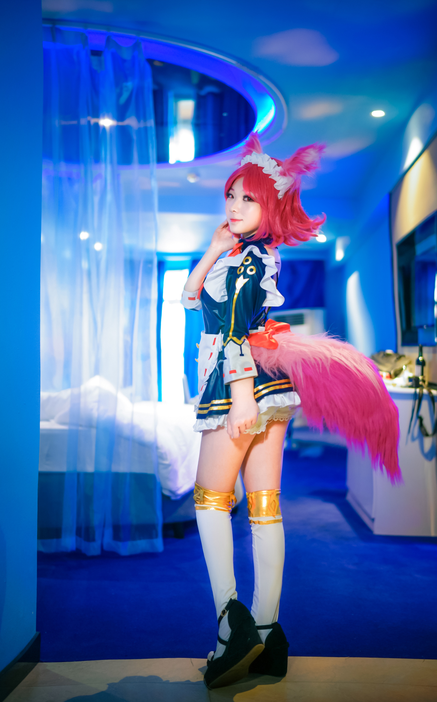 王者荣耀 妲己cosplay 羁绊,是什么呢? 次元岛