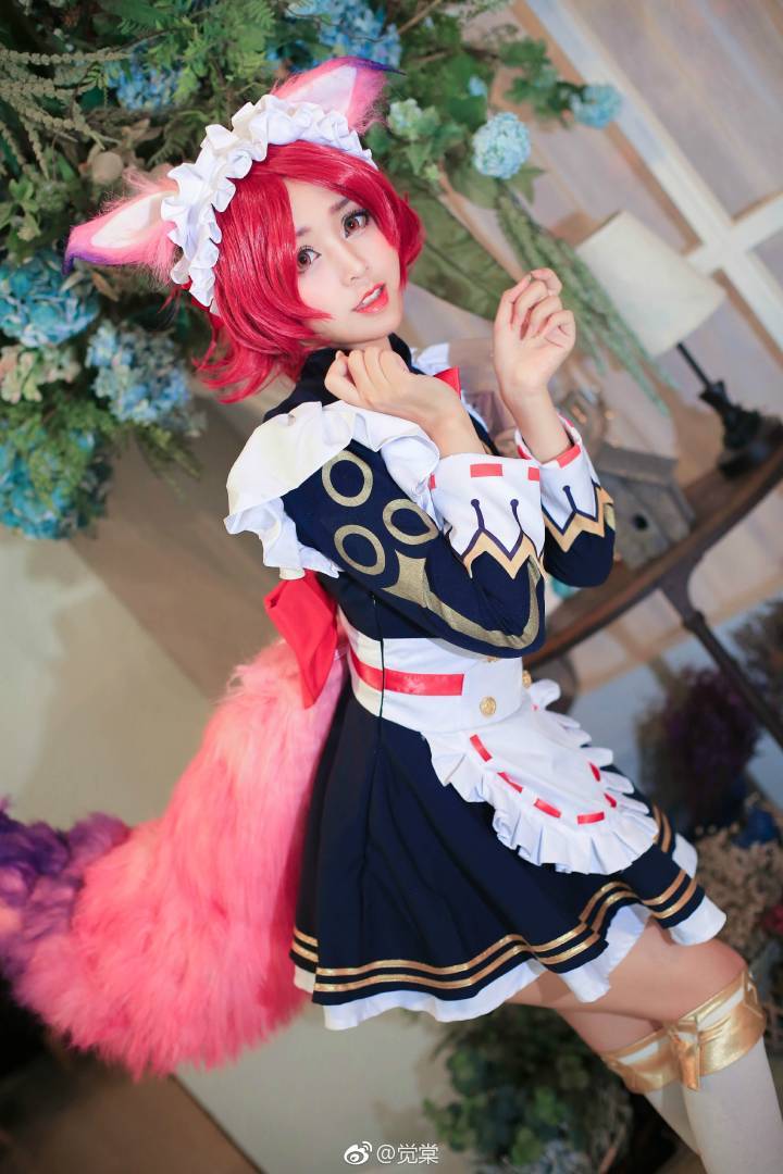 Tya事务所 王者荣耀 女仆妲己cosplay 次元岛