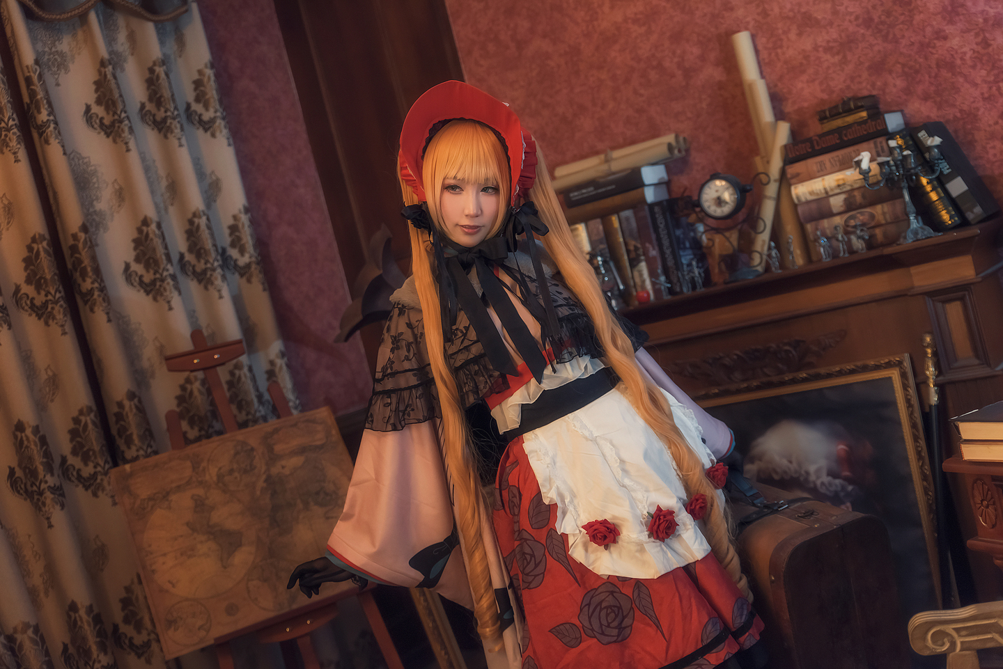 蔷薇少女真红cosplay 次元岛
