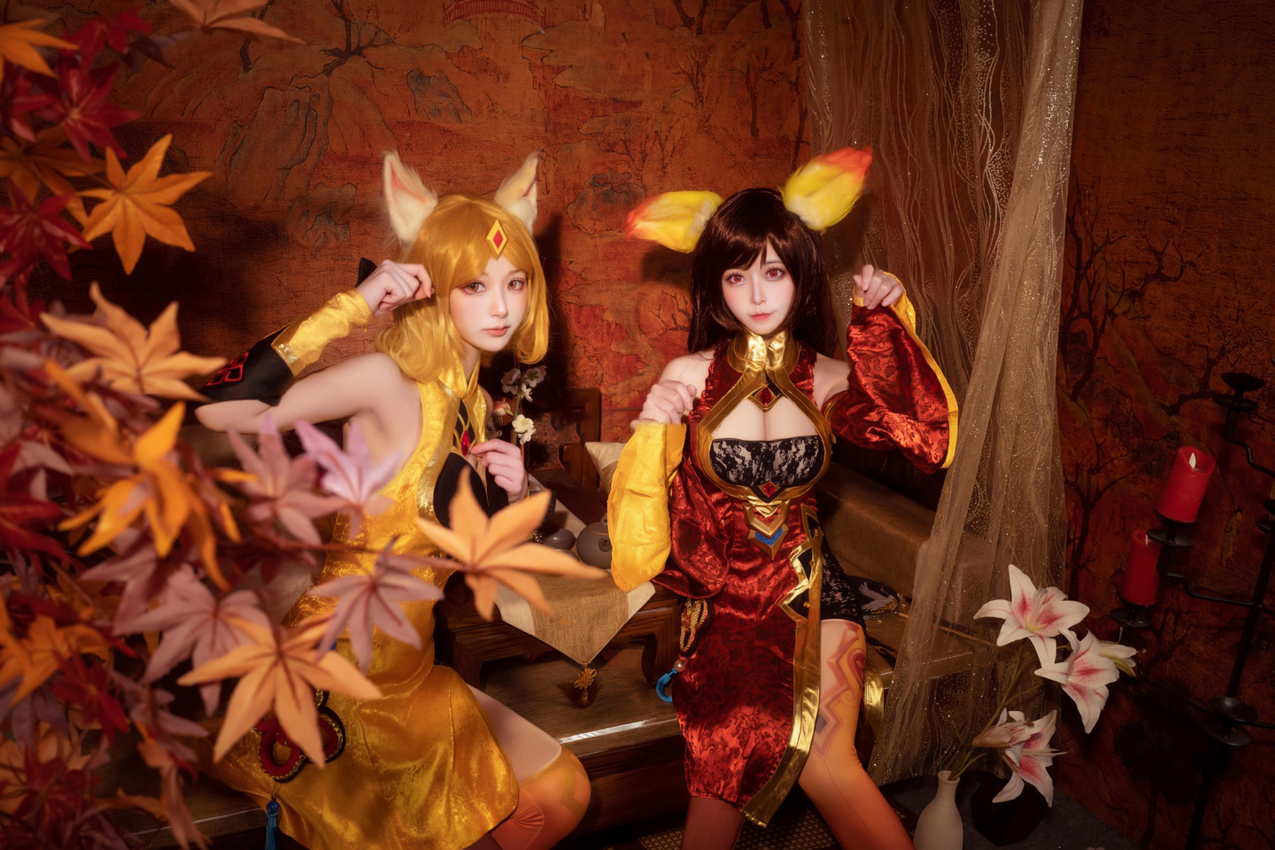 《王者荣耀》妲己cosplay 次元岛
