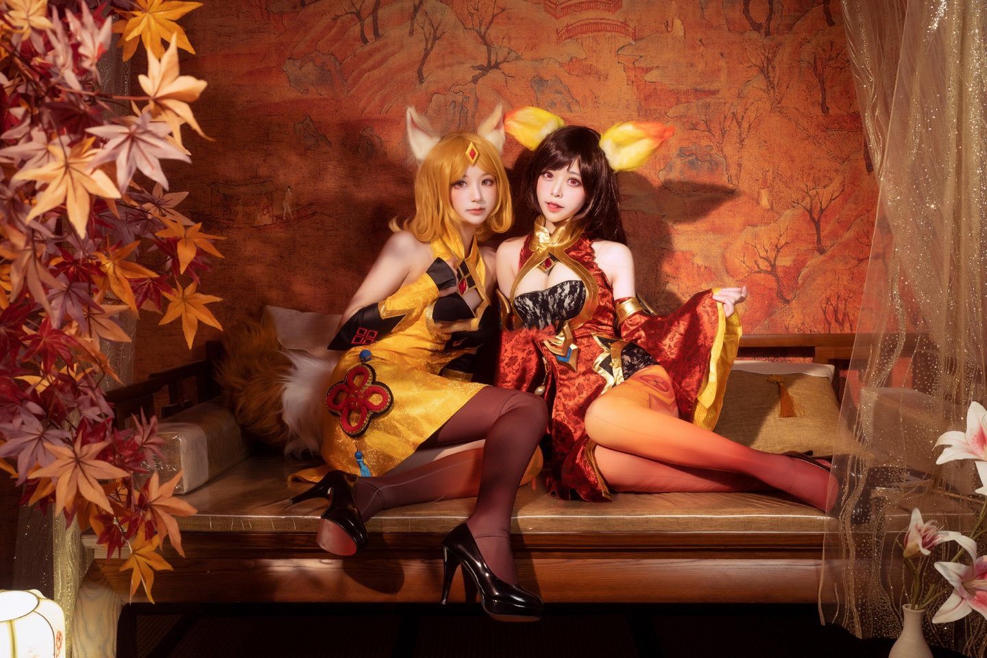 《王者荣耀》妲己cosplay 次元岛