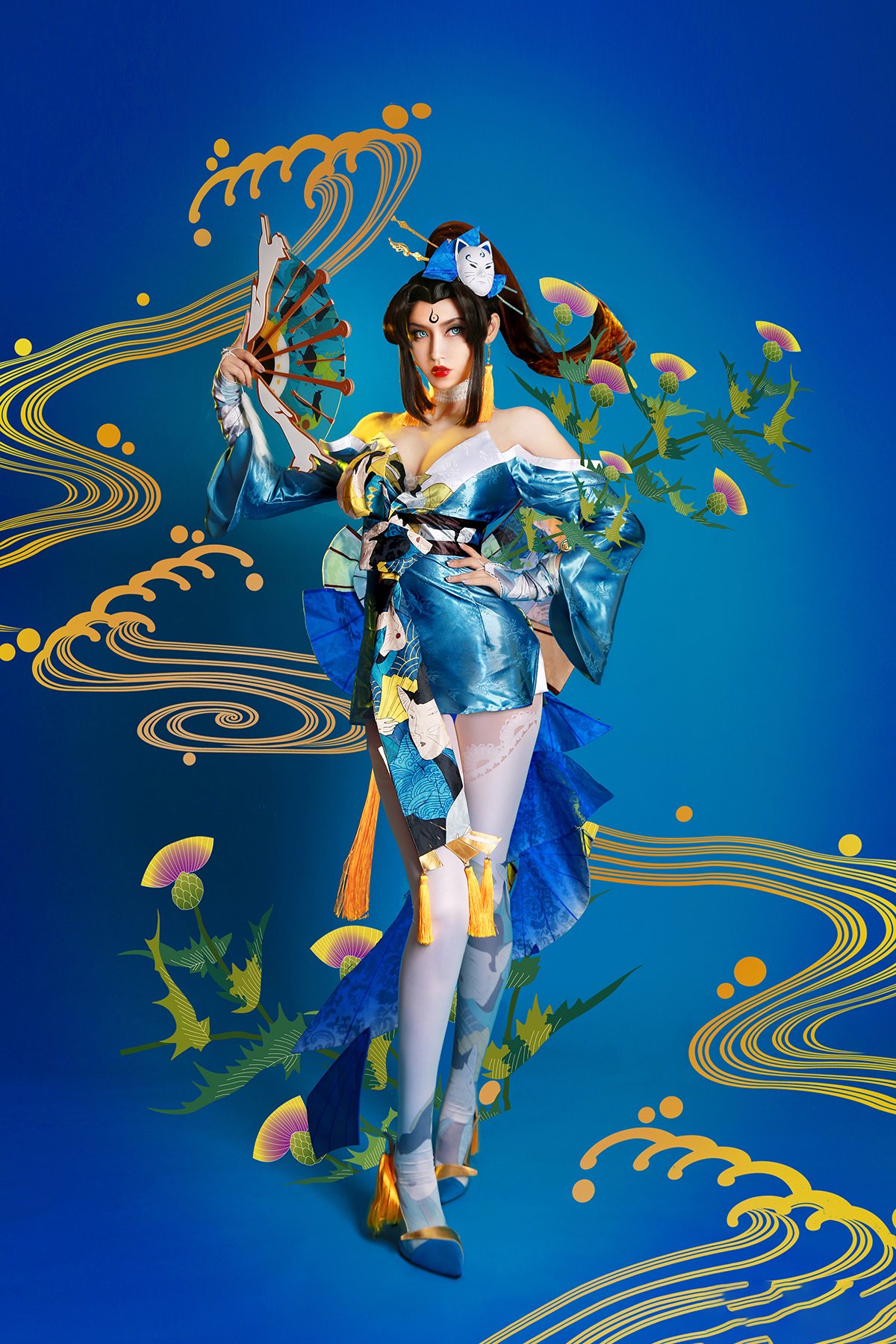 王者荣耀 不知火舞魅语cosplay 次元岛