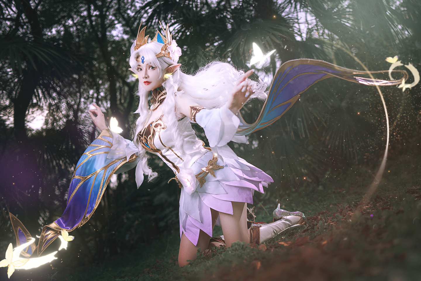 王者荣耀 貂蝉仲夏夜之梦cosplay 次元岛
